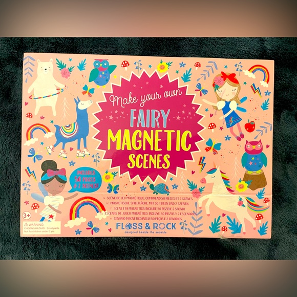 Toys | Good Used Condition Rainbow Fairy Magnetic Play Scene Fairy ...